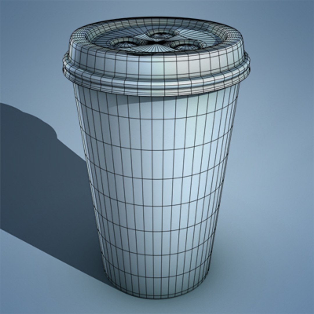 Starbucks Paper Coffee Cup Dxf