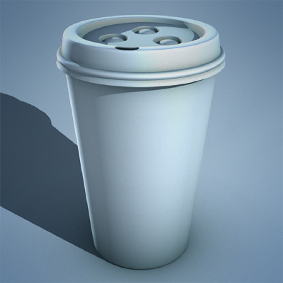 Starbucks Paper Coffee Cup Dxf
