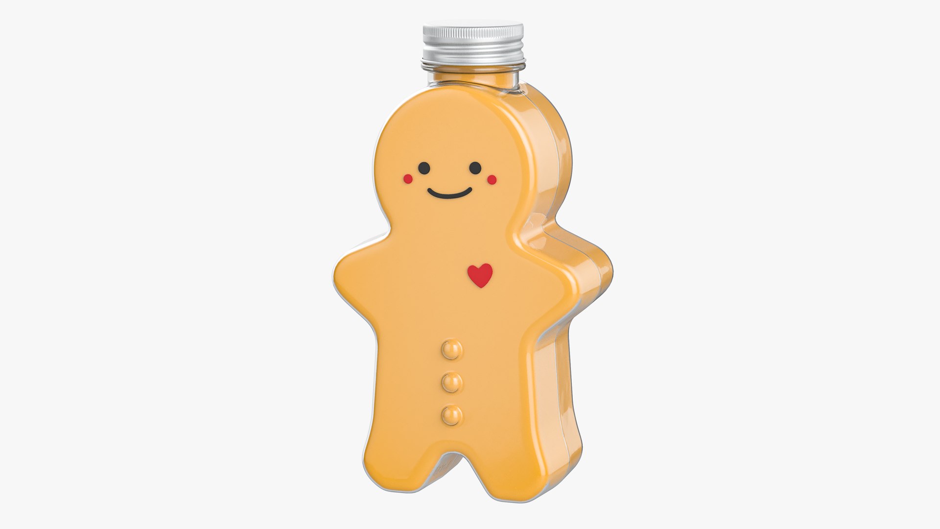 3D PET Bottle Gingerbread Model - TurboSquid 2276290