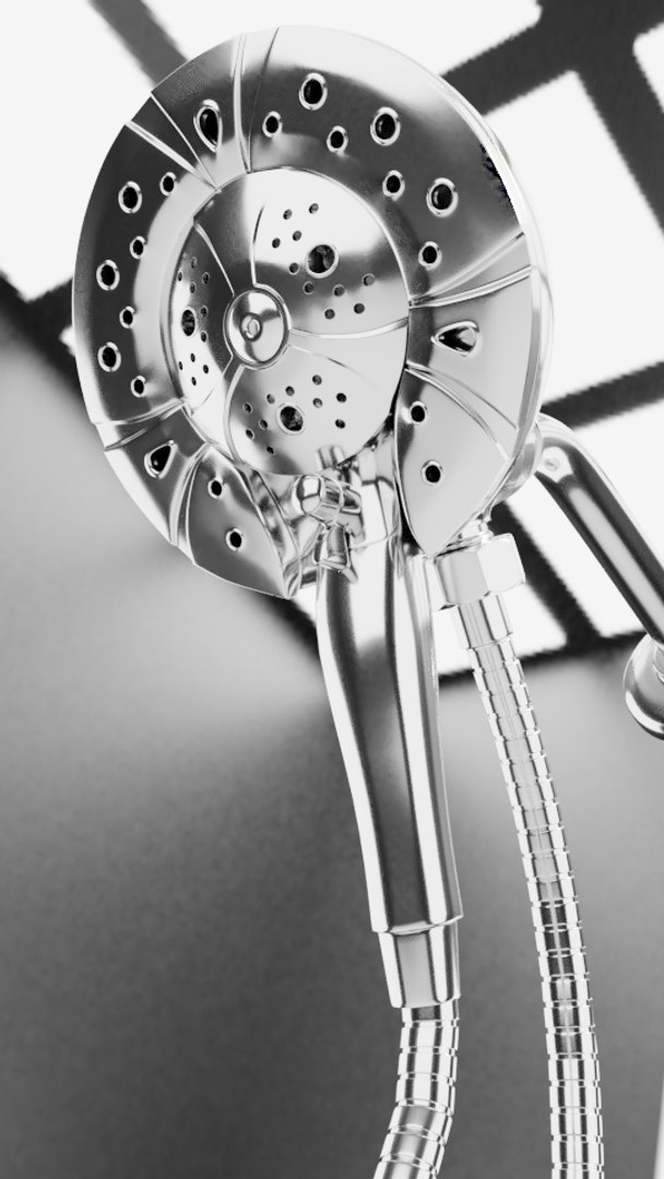3D Shower Head Model - TurboSquid 1332277