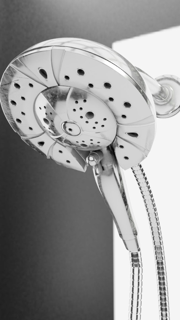 3D Shower Head Model - TurboSquid 1332277
