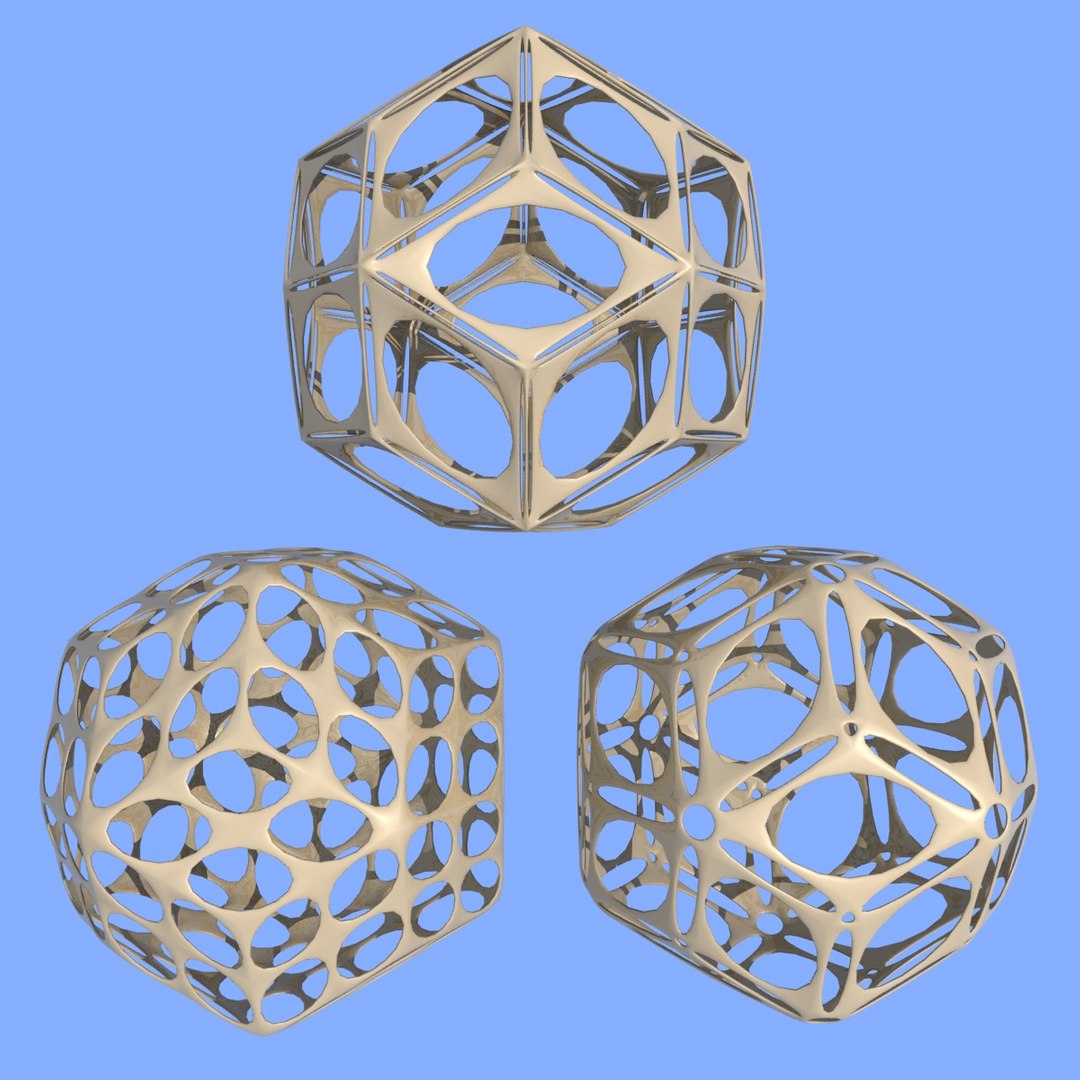 3d model geometric shape mht-10