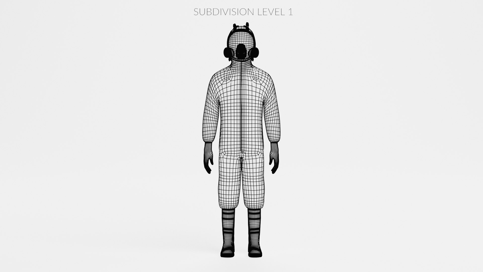 Protective Suit 3D Model - TurboSquid 1605899
