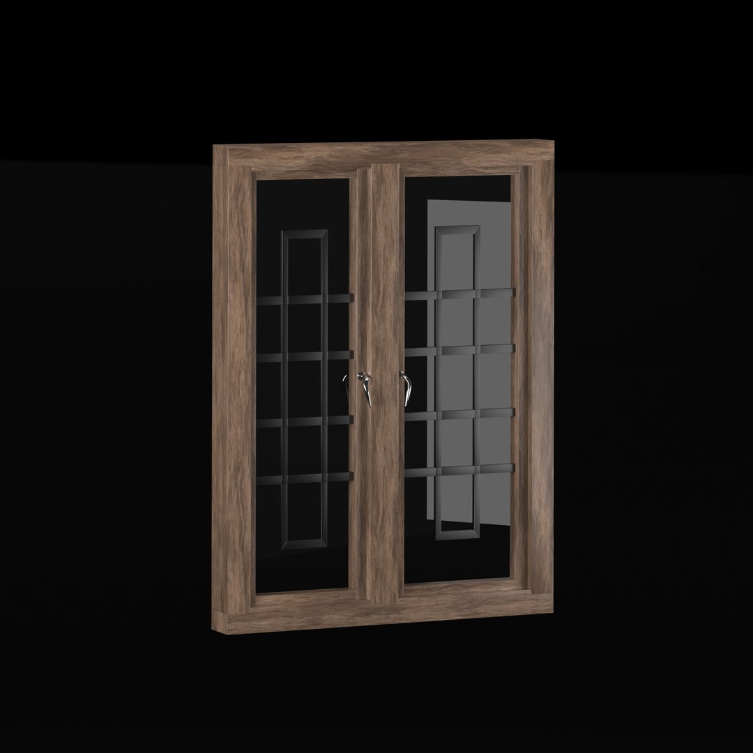 Wooden Windows 3D Model - TurboSquid 1817363