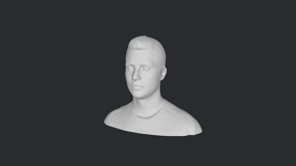 modelo 3d Cristiano Ronaldo- Modelo 3d listo para la cabeza del busto ...