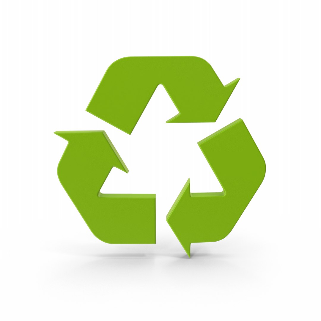 3D Recyle Symbol Model - TurboSquid 2316842