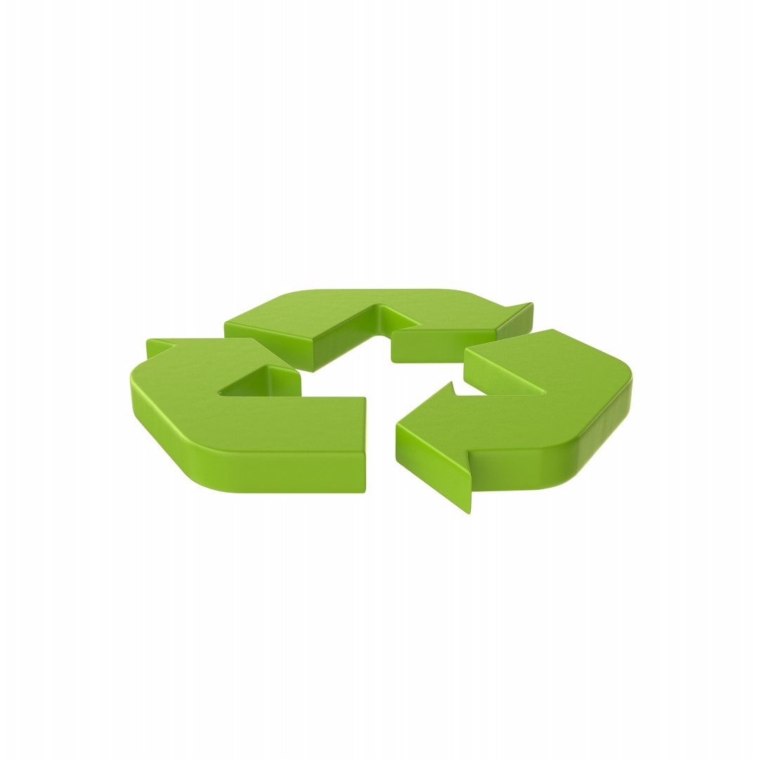 3D Recyle Symbol Model - TurboSquid 2316842