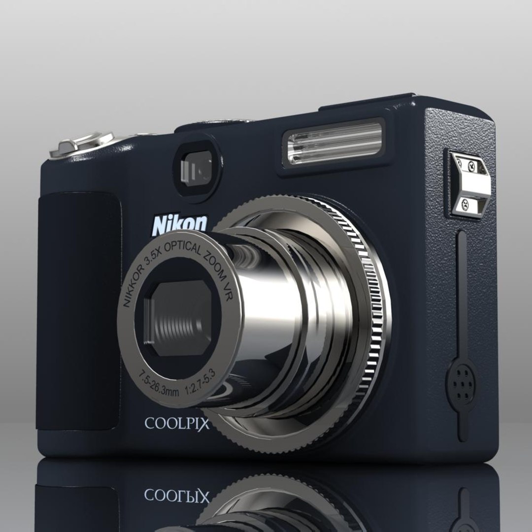 Nikon Coolpix P5000 Camera 3d 3ds