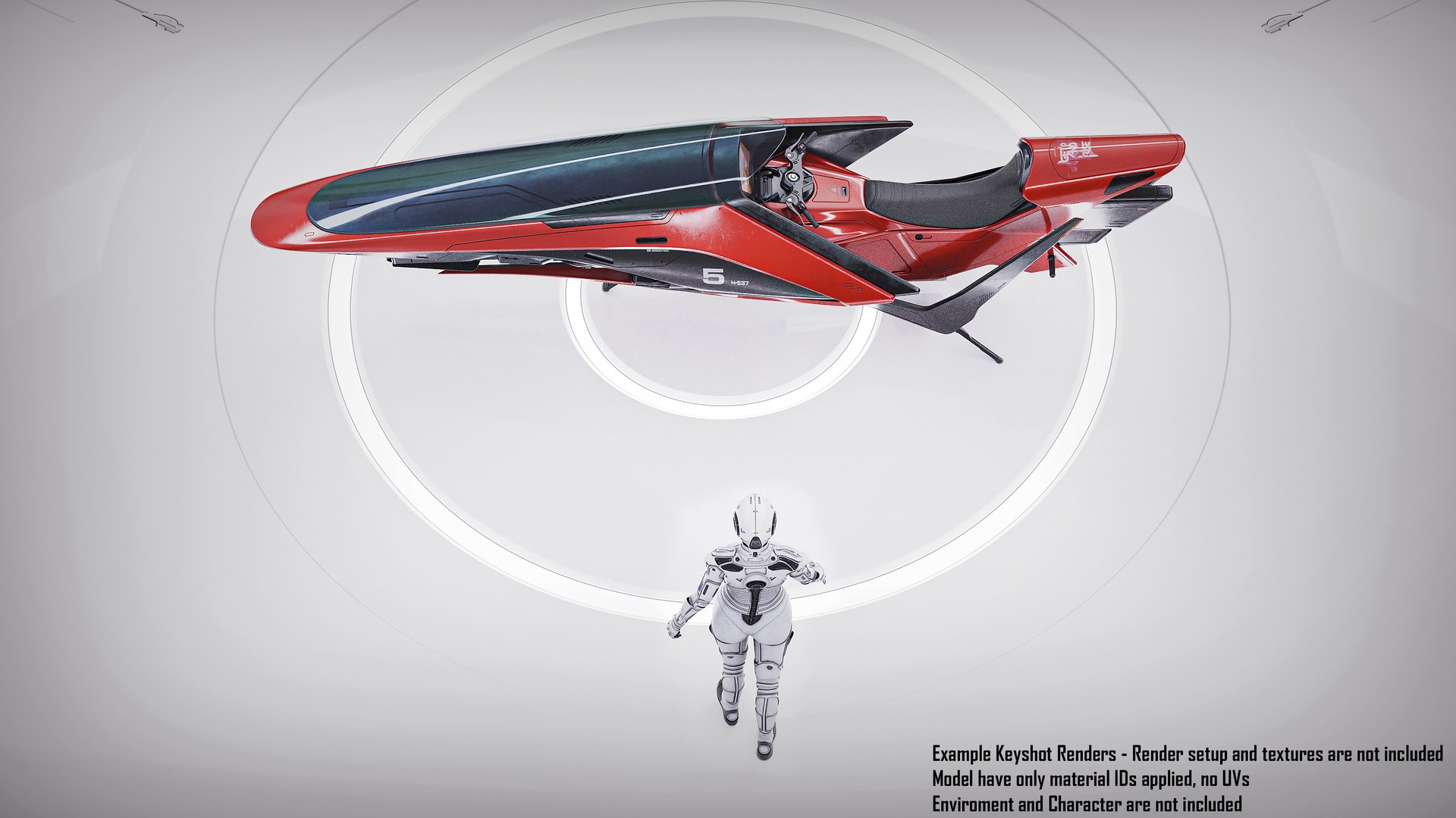 Hover Bike 3D - TurboSquid 2015173