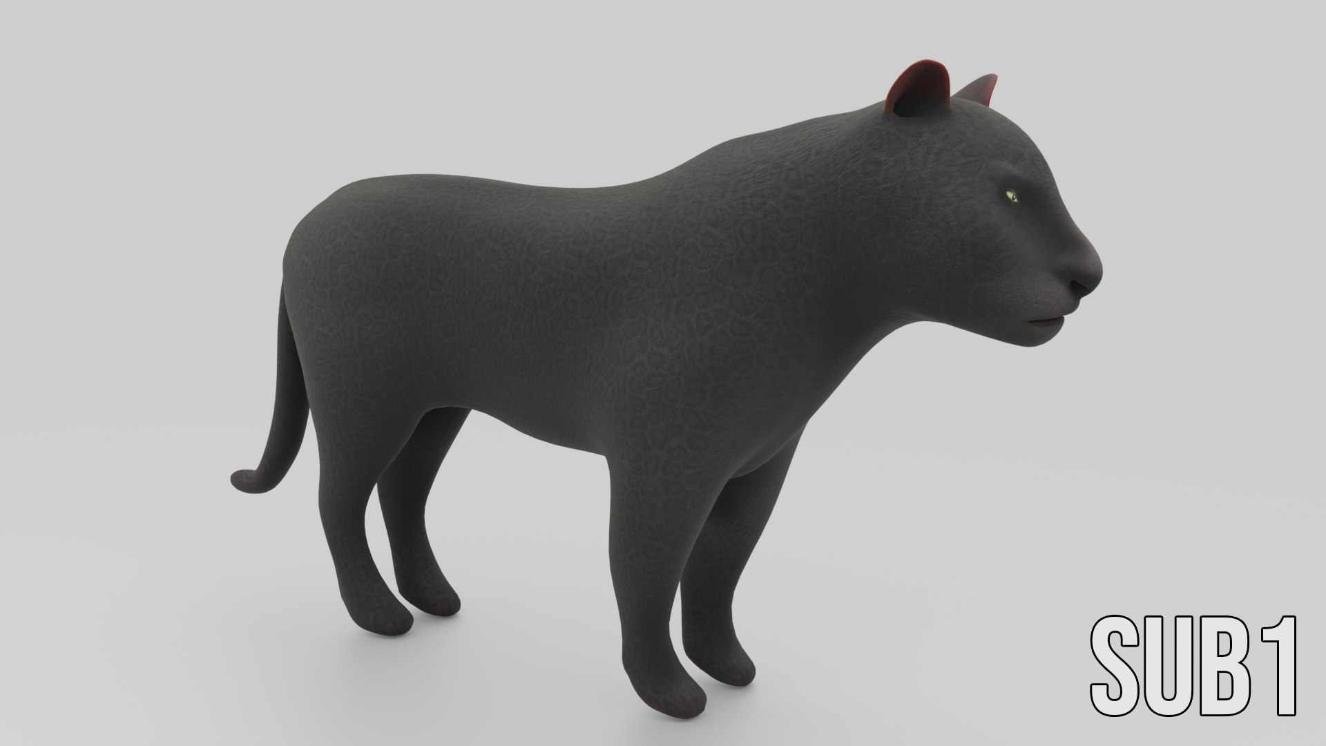 3D Model Panther - TurboSquid 2183748