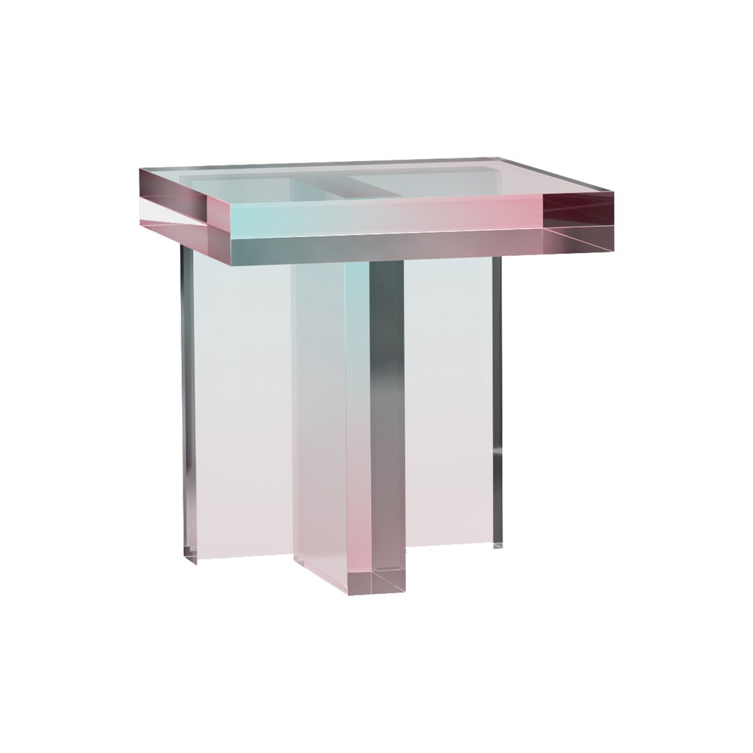 Tables Made With Dyed Acrylic Resin 3D Model - TurboSquid 2069095