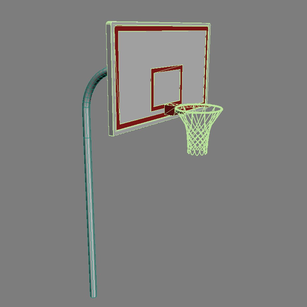 Basketball Rim Ball 3d Max