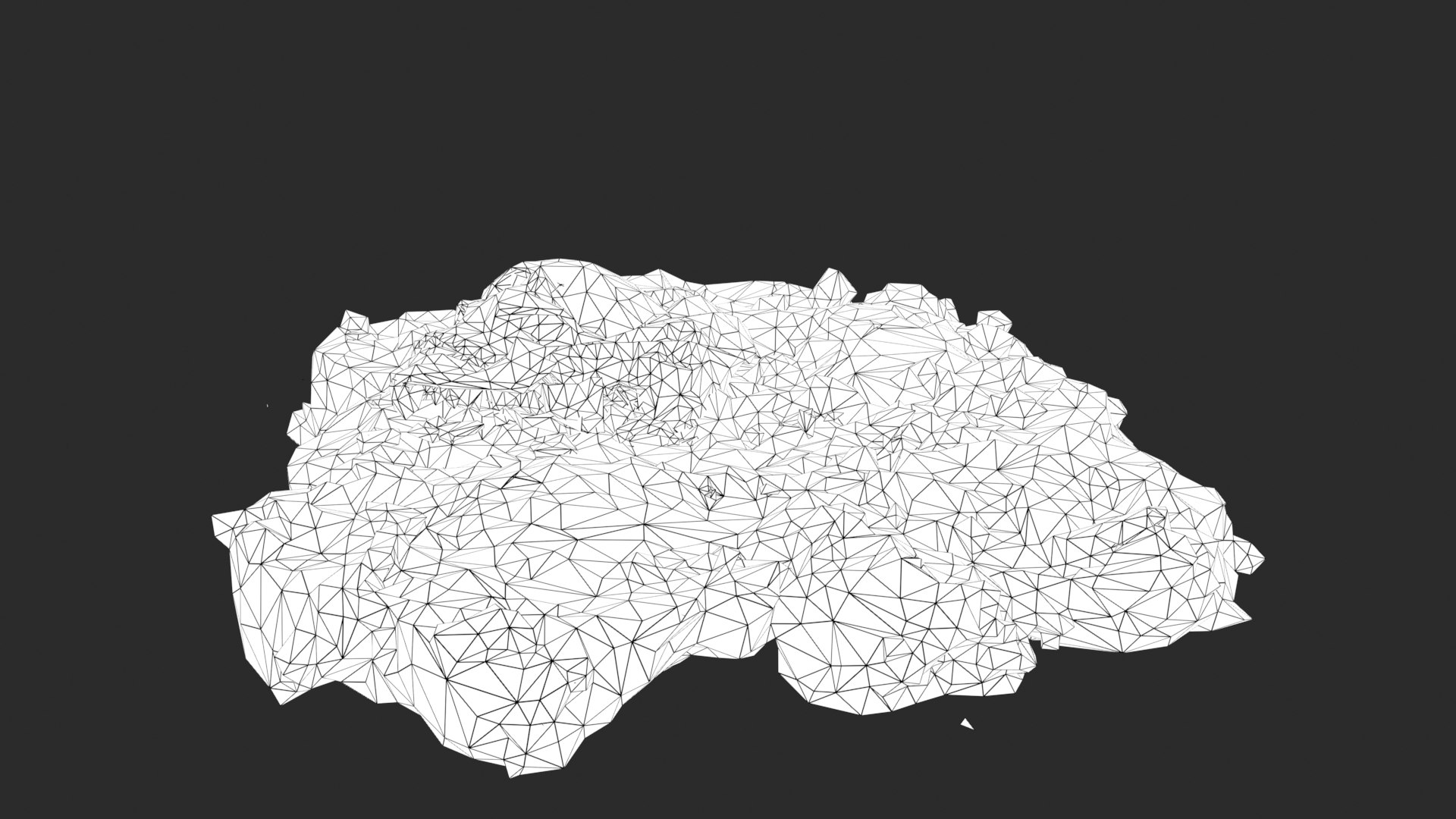Modular 3D Ground with broken skulls LOW POLY VERSION 3D model ...