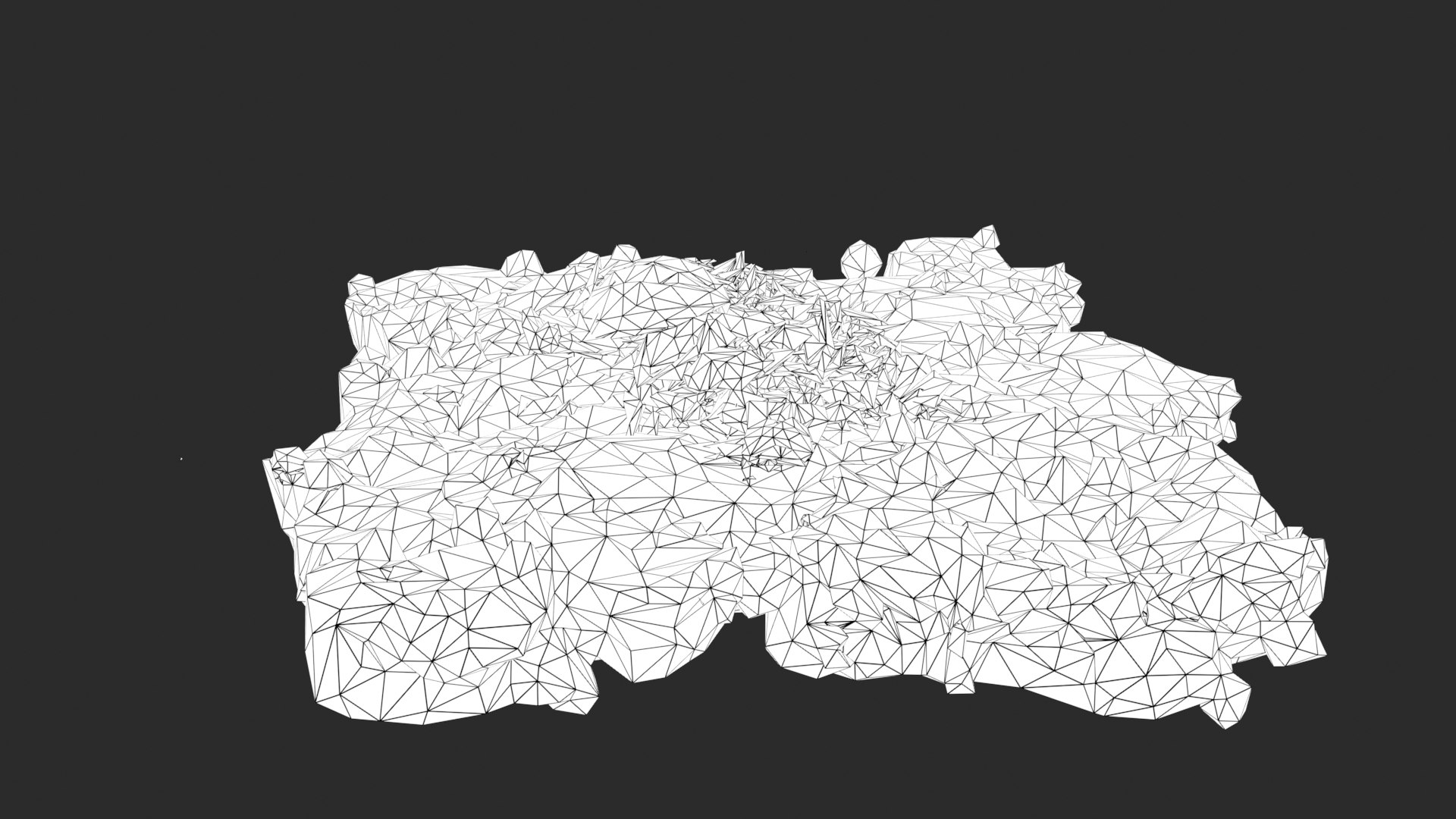 Modular 3D Ground with broken skulls LOW POLY VERSION 3D model ...
