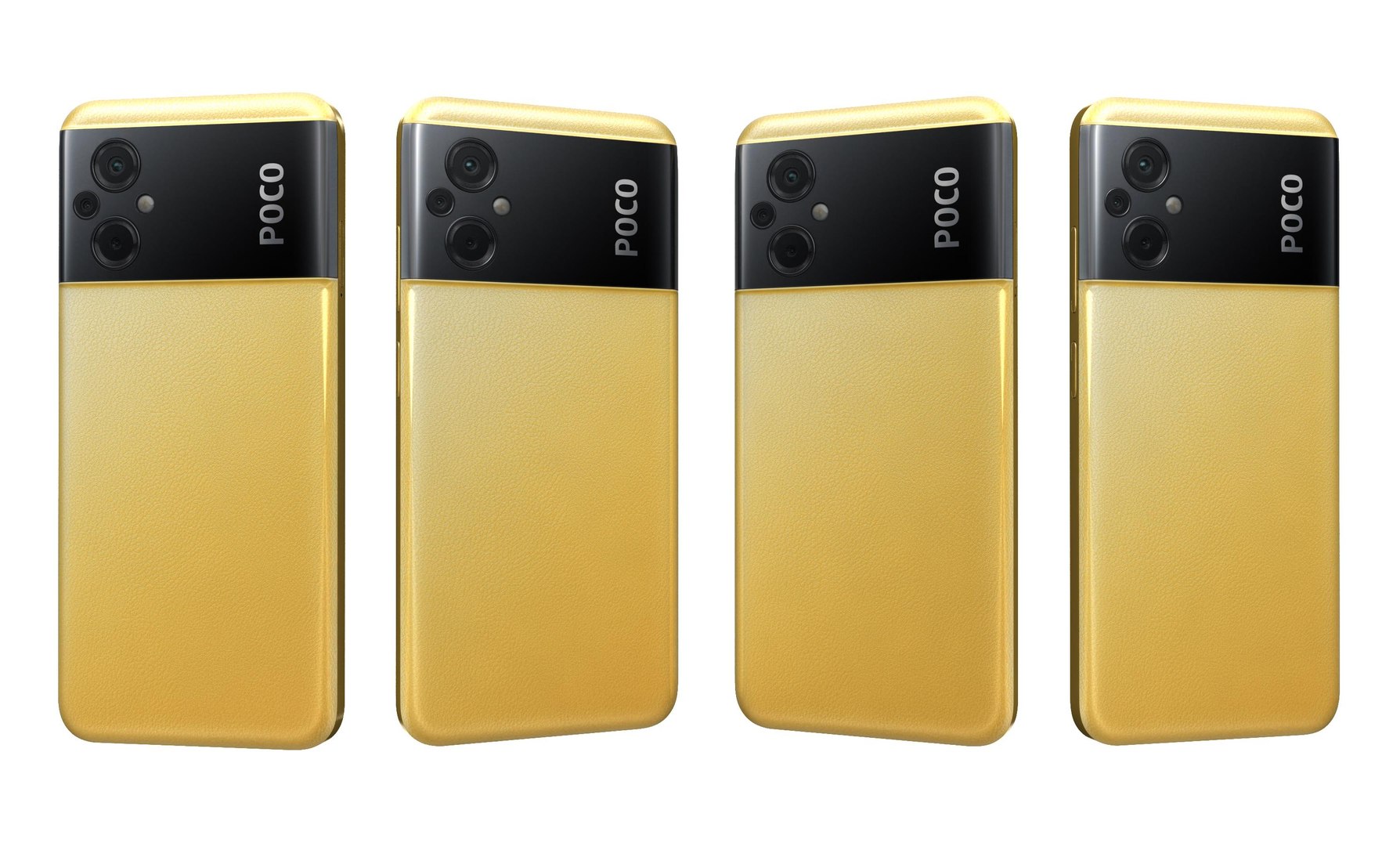 3D Xiaomi Poco M5 Yellow - TurboSquid 1970681