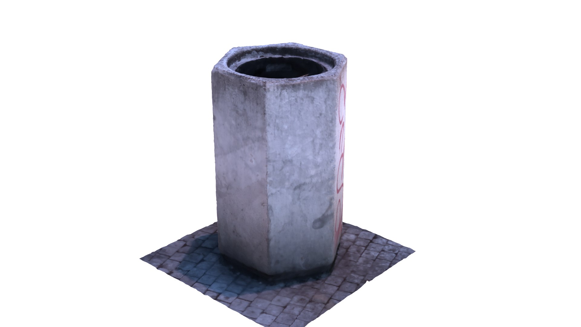 Street Bin Scanned Model - TurboSquid 2109254