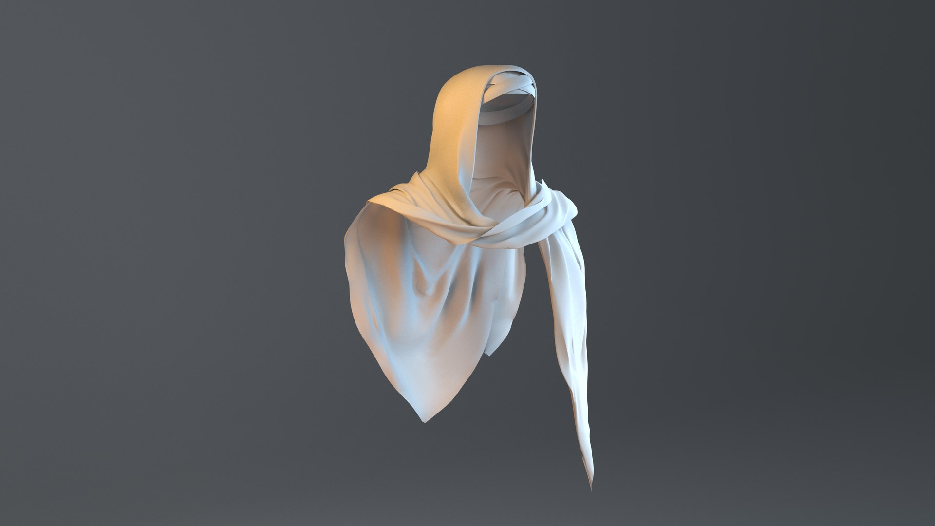 3D Head Scarf - TurboSquid 2090897