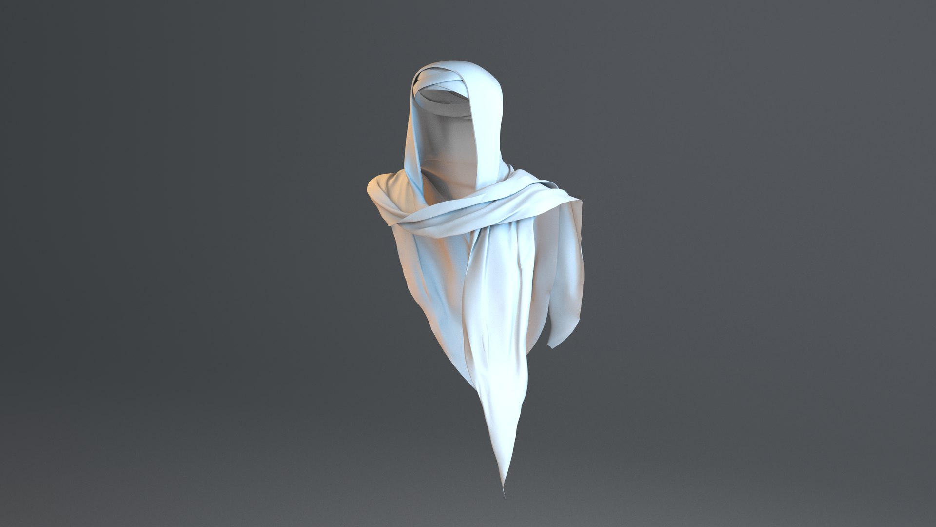 3D Head Scarf - TurboSquid 2090897