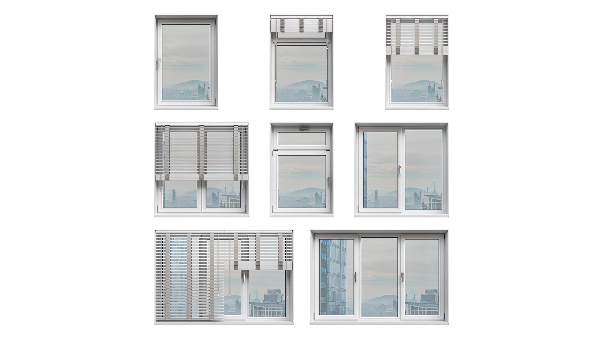 3D Window Collection Part 11 - TurboSquid 2164209