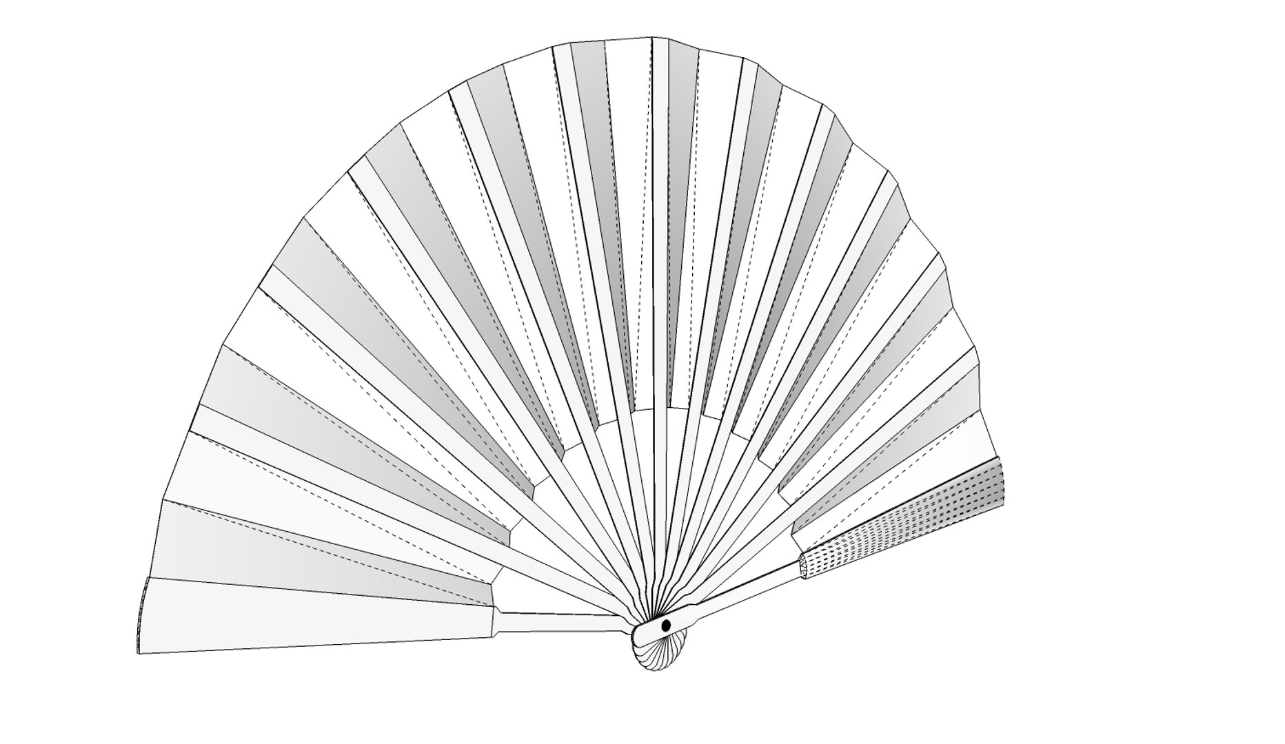 Fan Hand 3D - TurboSquid 1352884