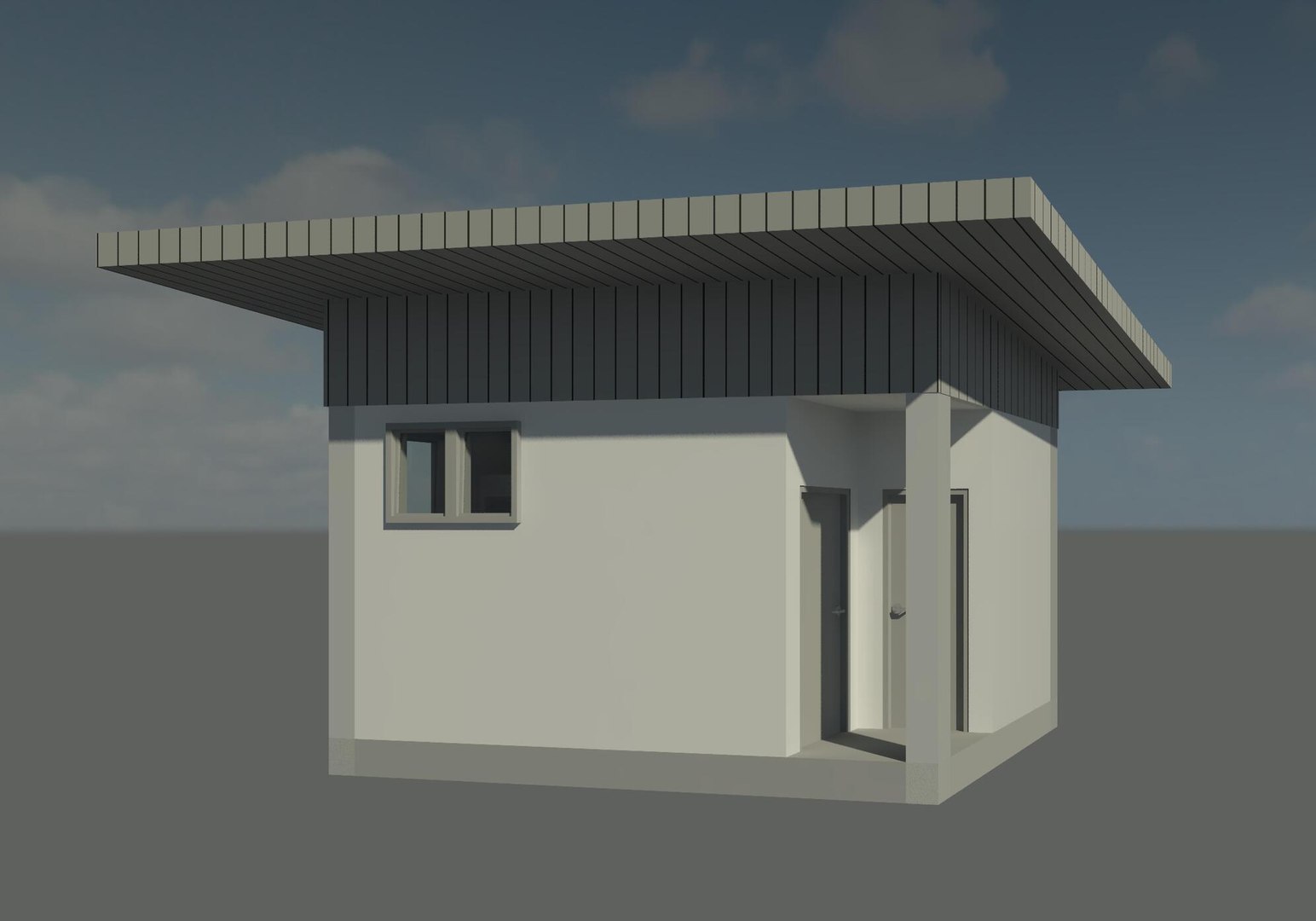 3D Simple Public Toilet By REVIT 25R04 Model - TurboSquid 2440708
