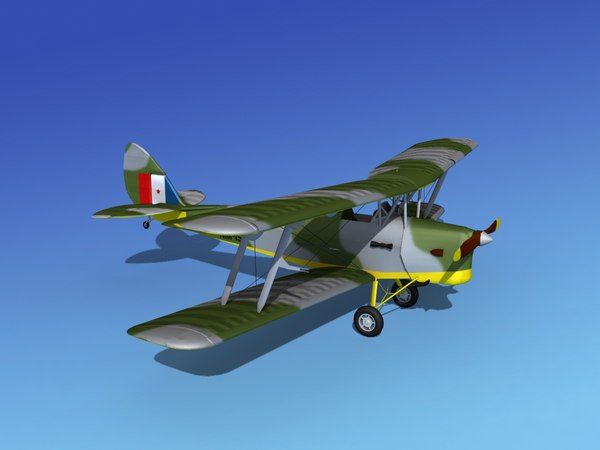 3d tiger moth