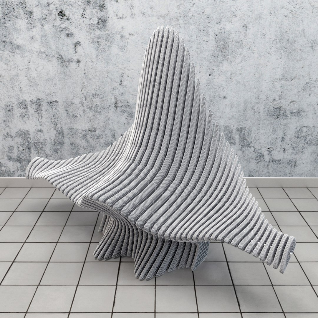 3d Parametric Chair Model