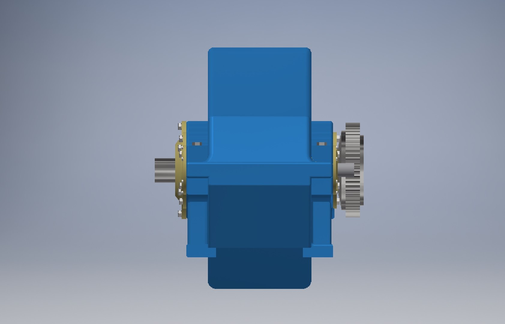 3D Two Stage Reduction Gearbox - TurboSquid 1962994