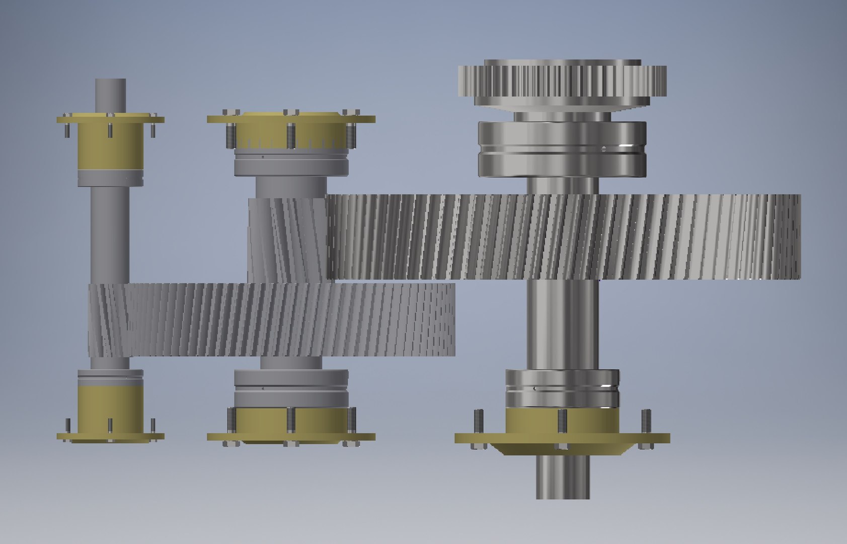 3D Two Stage Reduction Gearbox - TurboSquid 1962994