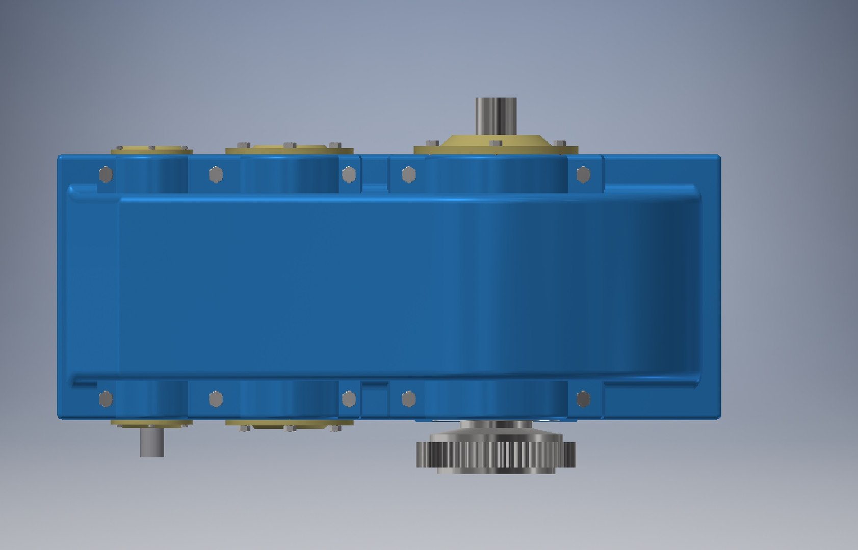 3D Two Stage Reduction Gearbox - TurboSquid 1962994