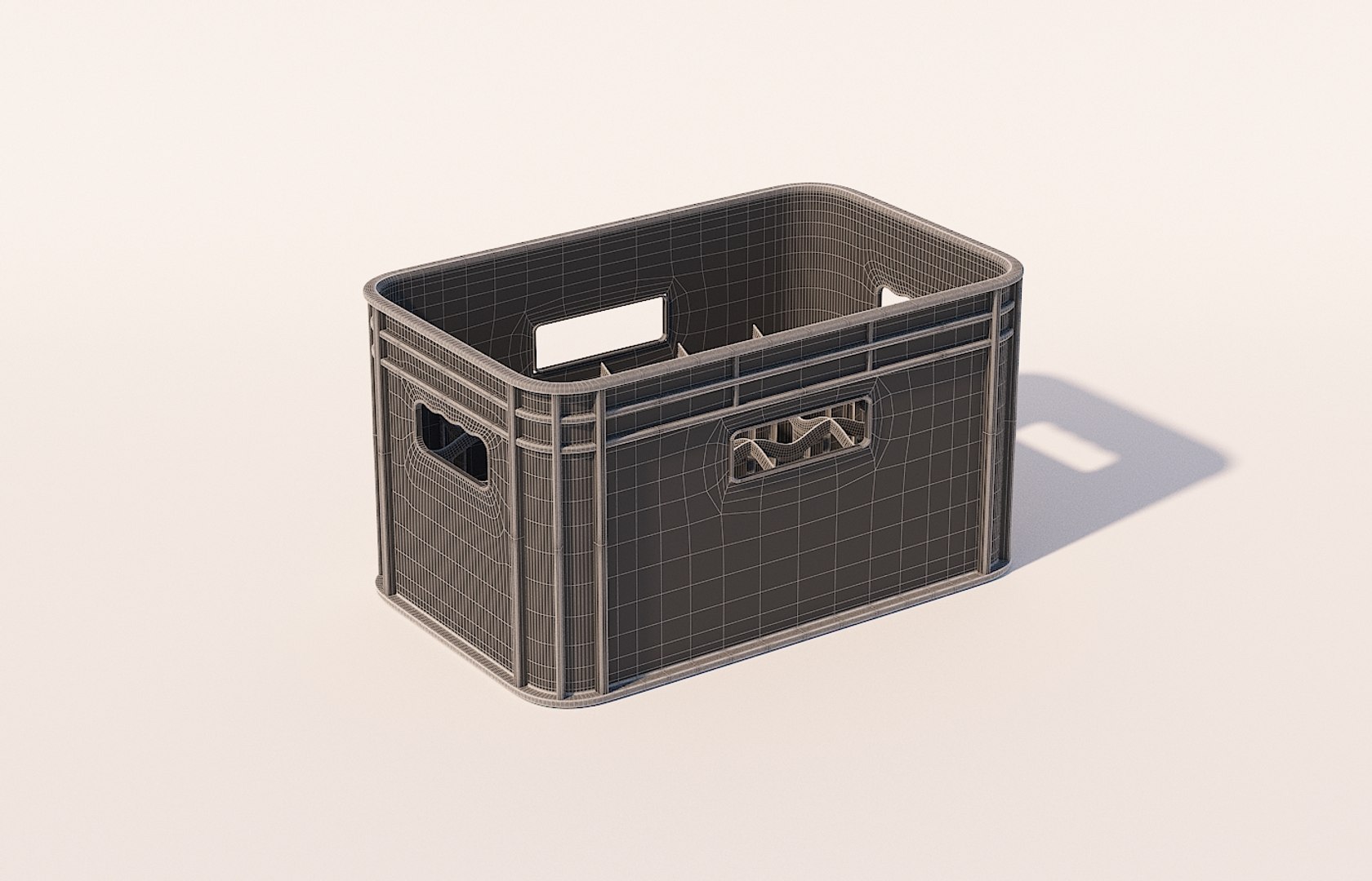 3D Beer Crate - TurboSquid 1578845