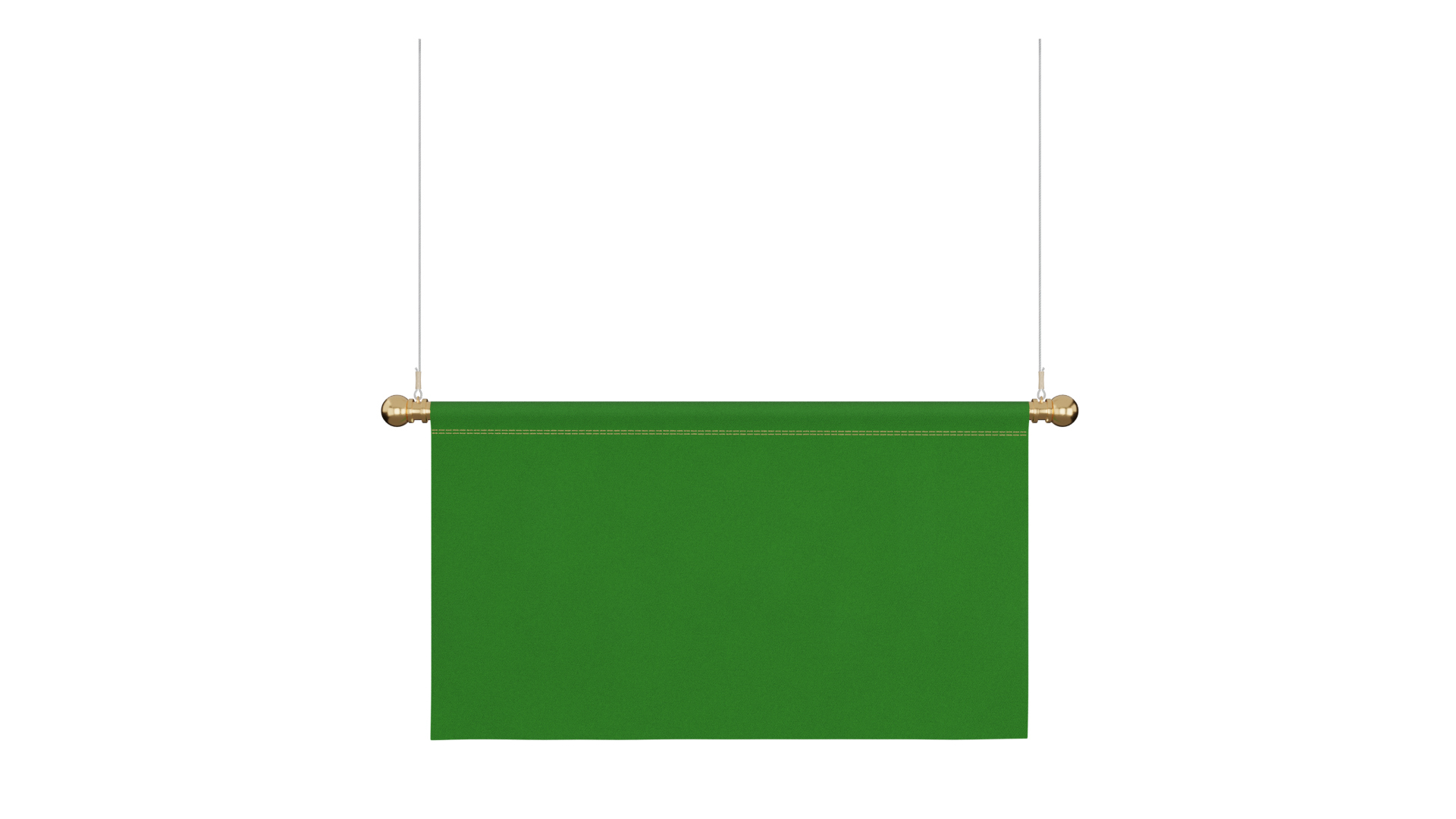 Short Green Flag 3D - TurboSquid 2216850