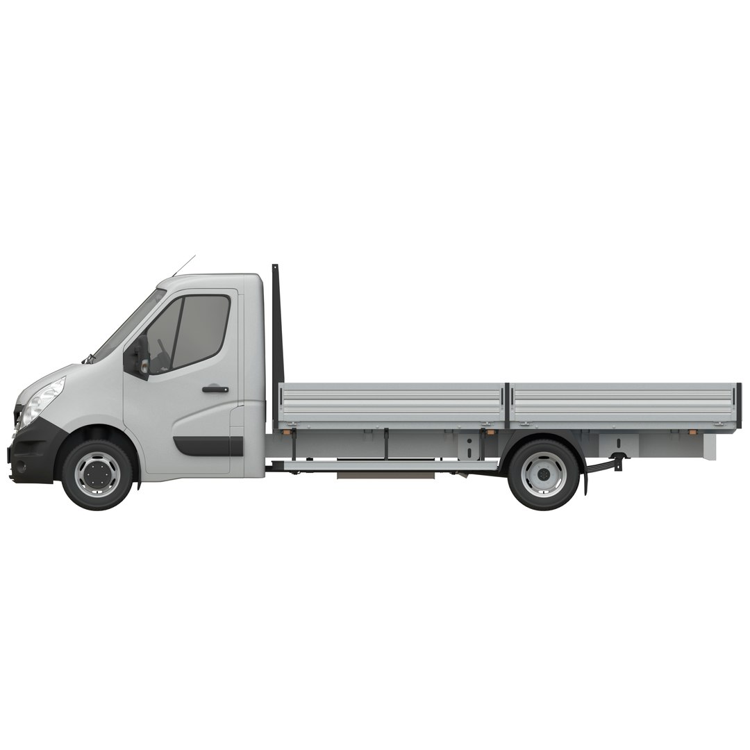 Renault Master 2015 Chassis Cab L4H1 3D Model - TurboSquid 1922407