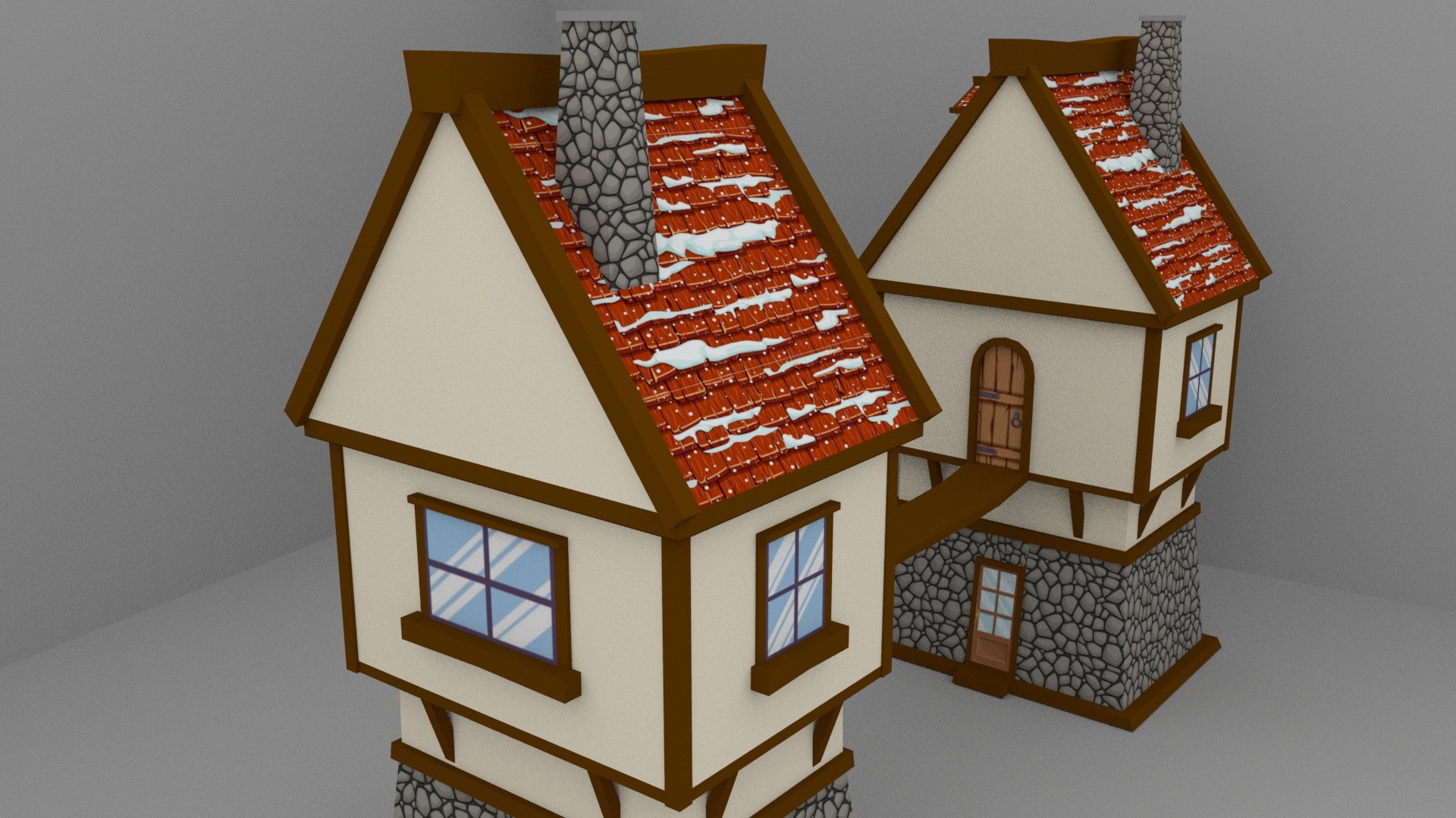 3D Christmas House 01 - TurboSquid 1810878