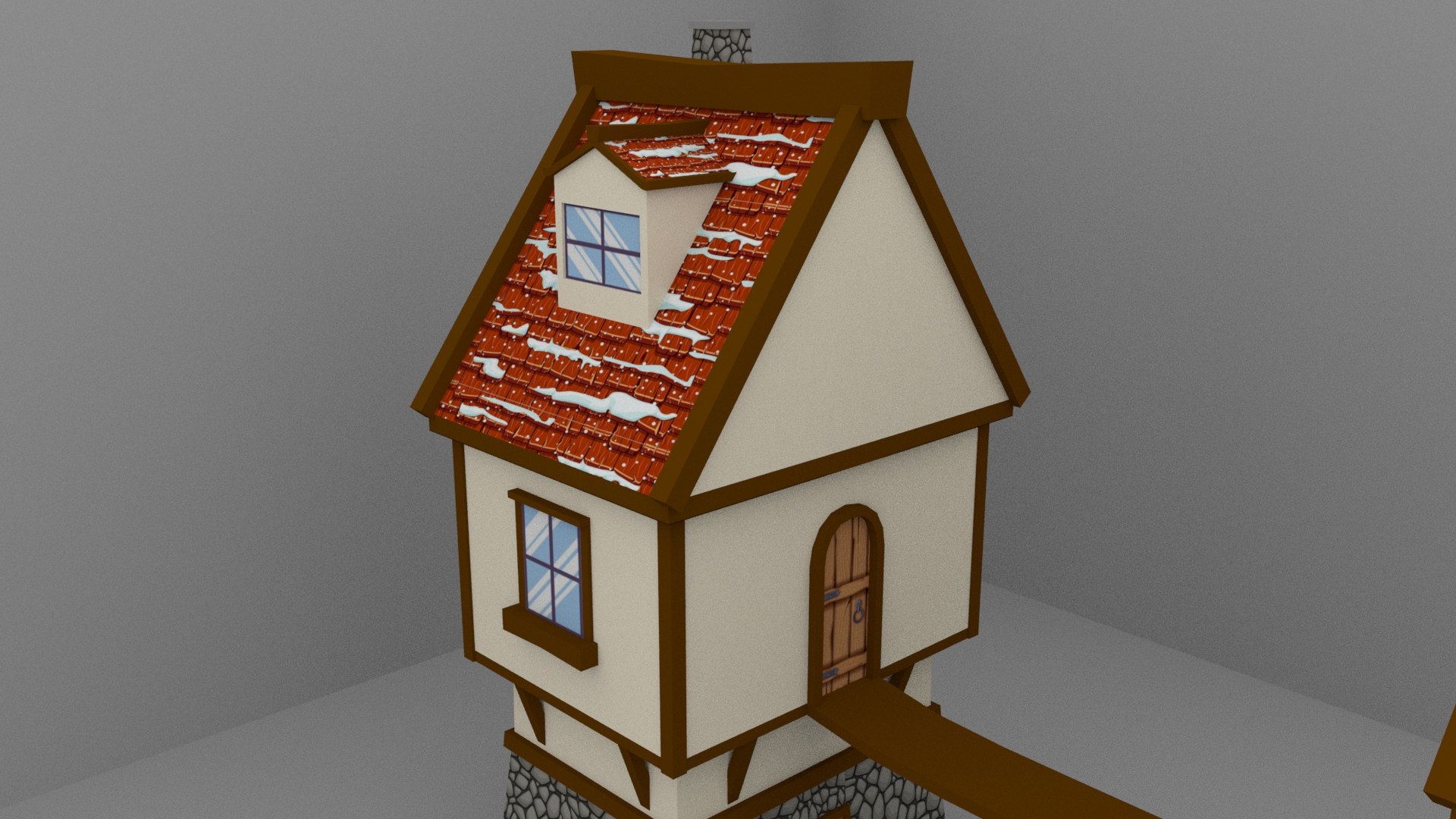 3D Christmas House 01 - TurboSquid 1810878