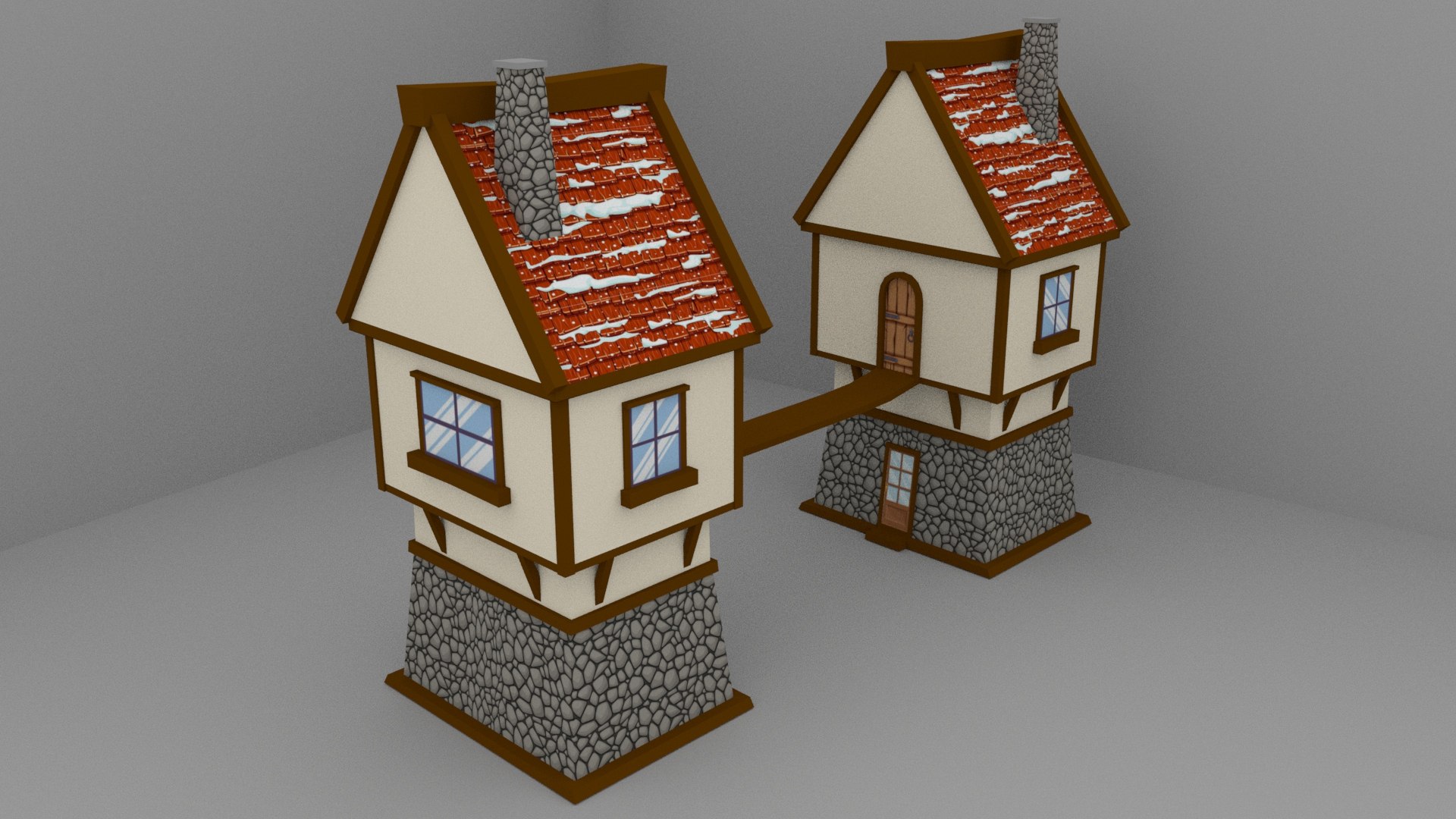 3D Christmas House 01 - TurboSquid 1810878