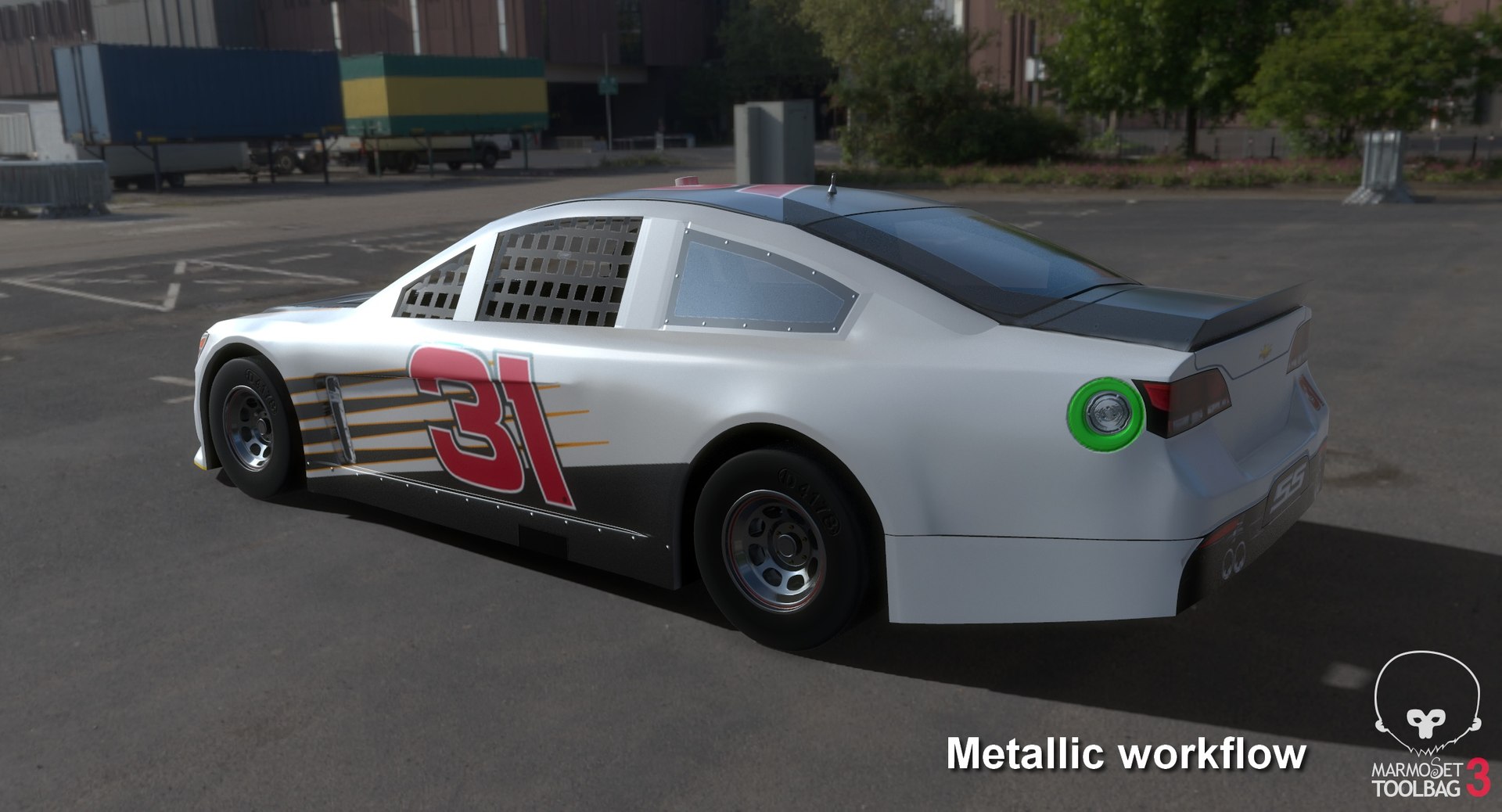 3D model richard childress racing nascar - TurboSquid 1186175