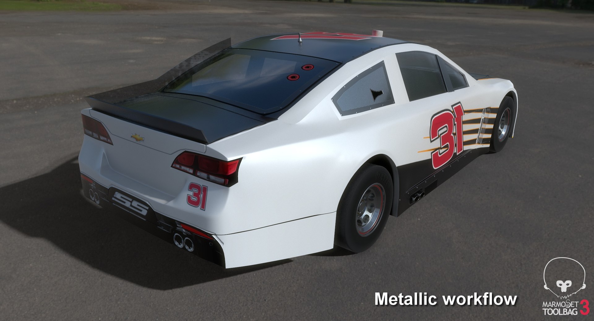 3D model richard childress racing nascar - TurboSquid 1186175