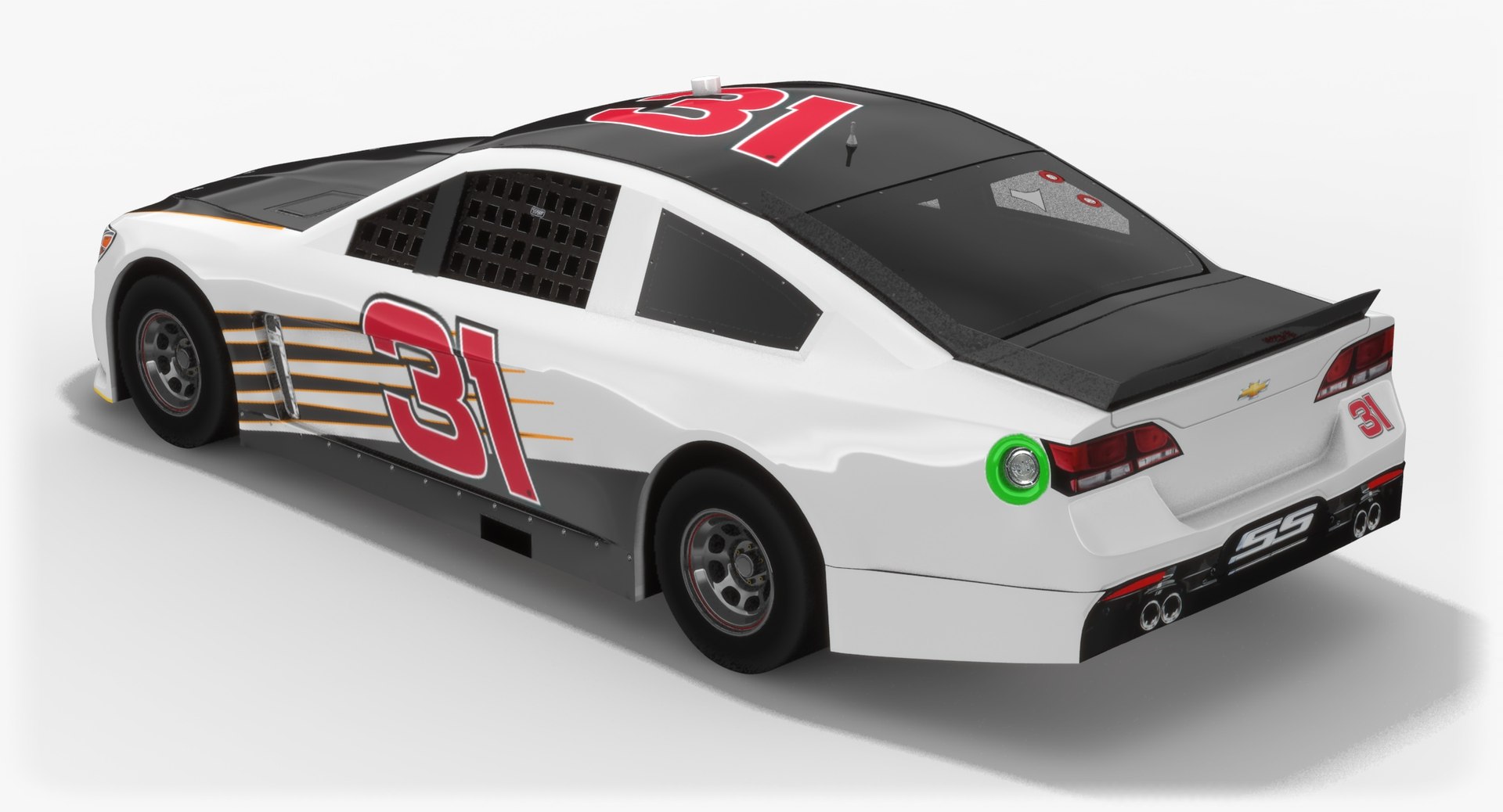 3D Model Richard Childress Racing Nascar - TurboSquid 1186175