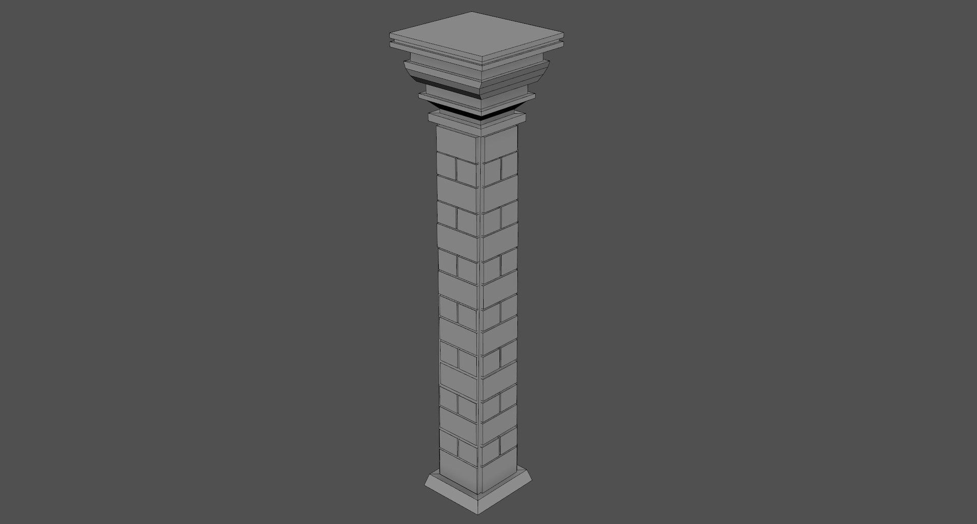Free Column Pillar Model - TurboSquid 2356454