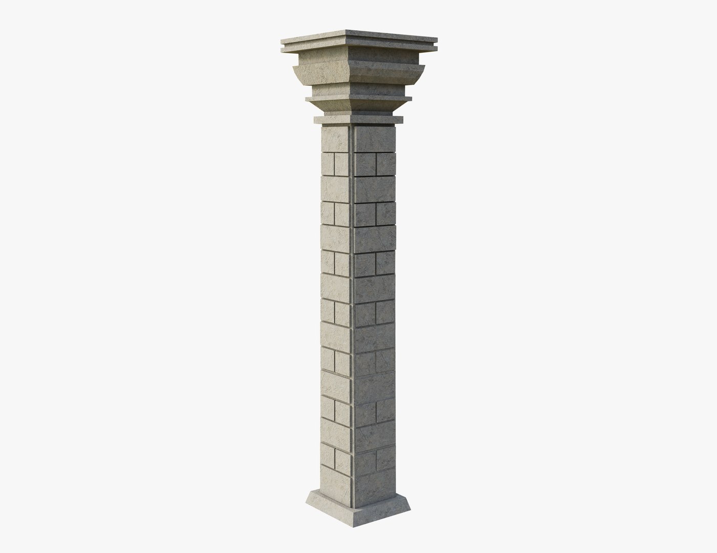 Free Column Pillar Model - TurboSquid 2356454