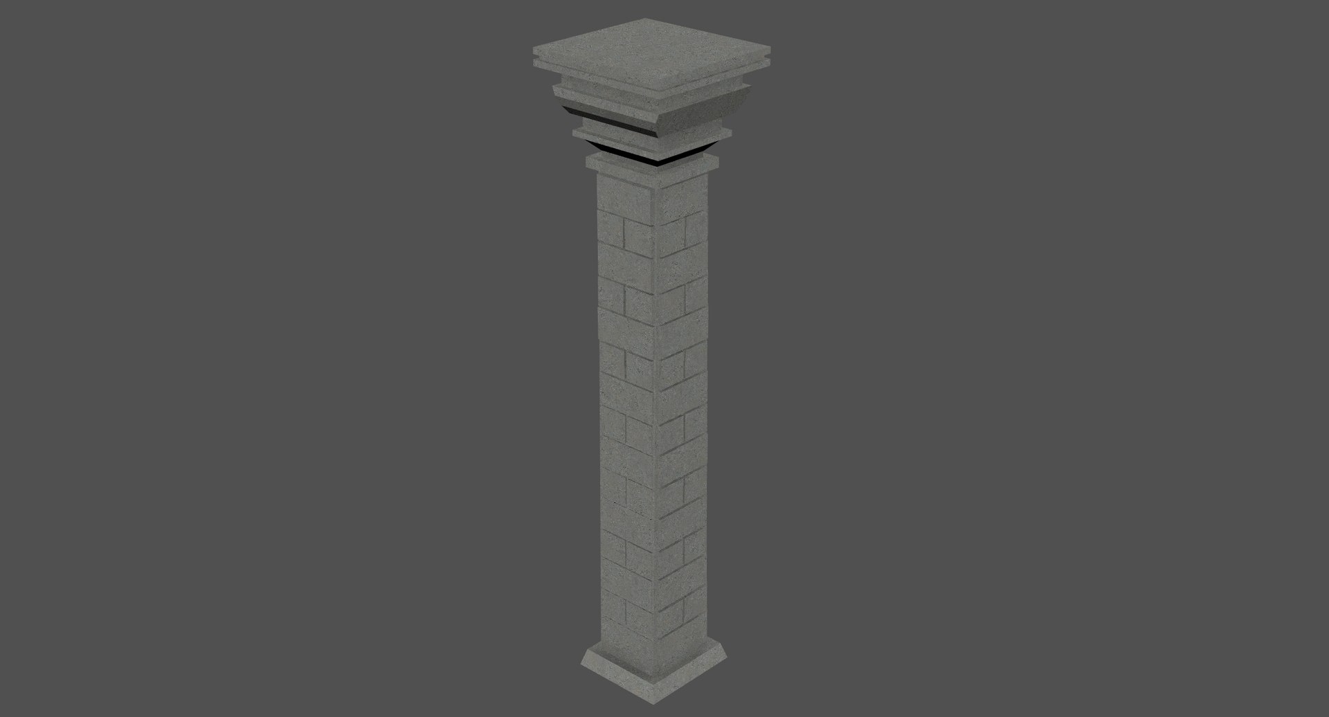 Free Column Pillar Model - TurboSquid 2356454