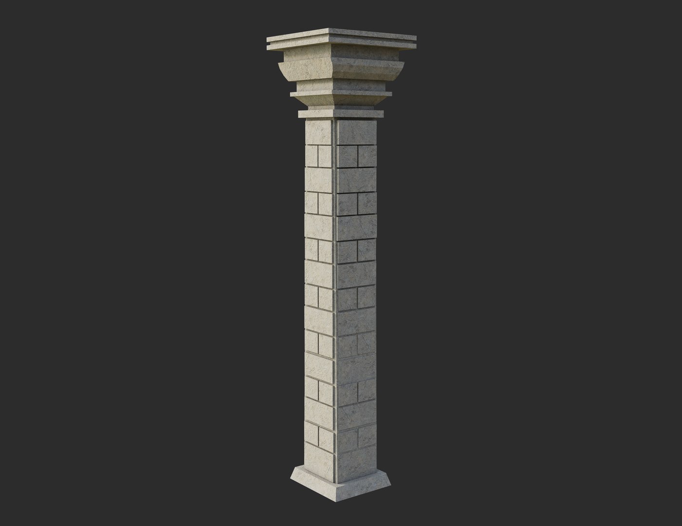 Free Column Pillar Model - TurboSquid 2356454