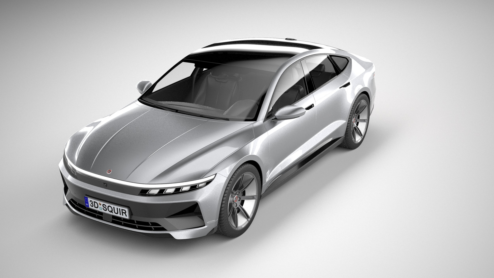 Generic Sedan 4door EV V3 2022 3D Model - TurboSquid 1963714