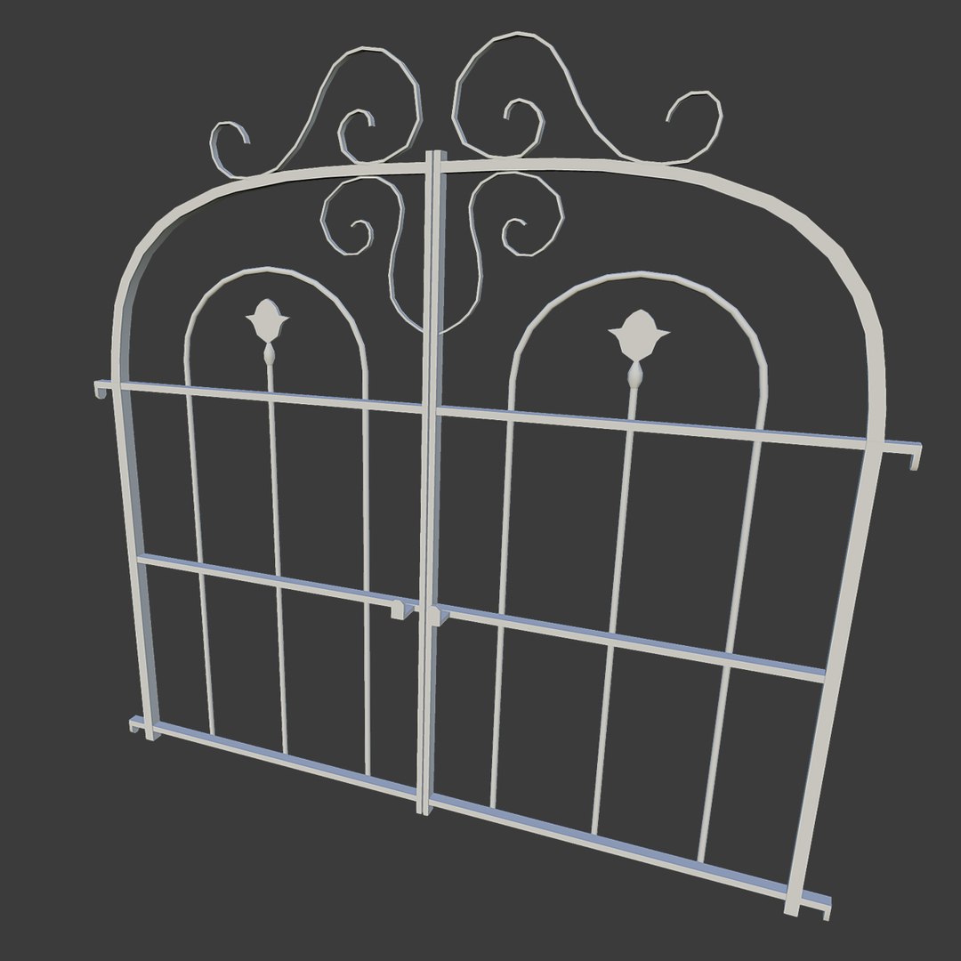 gate ready 3d model