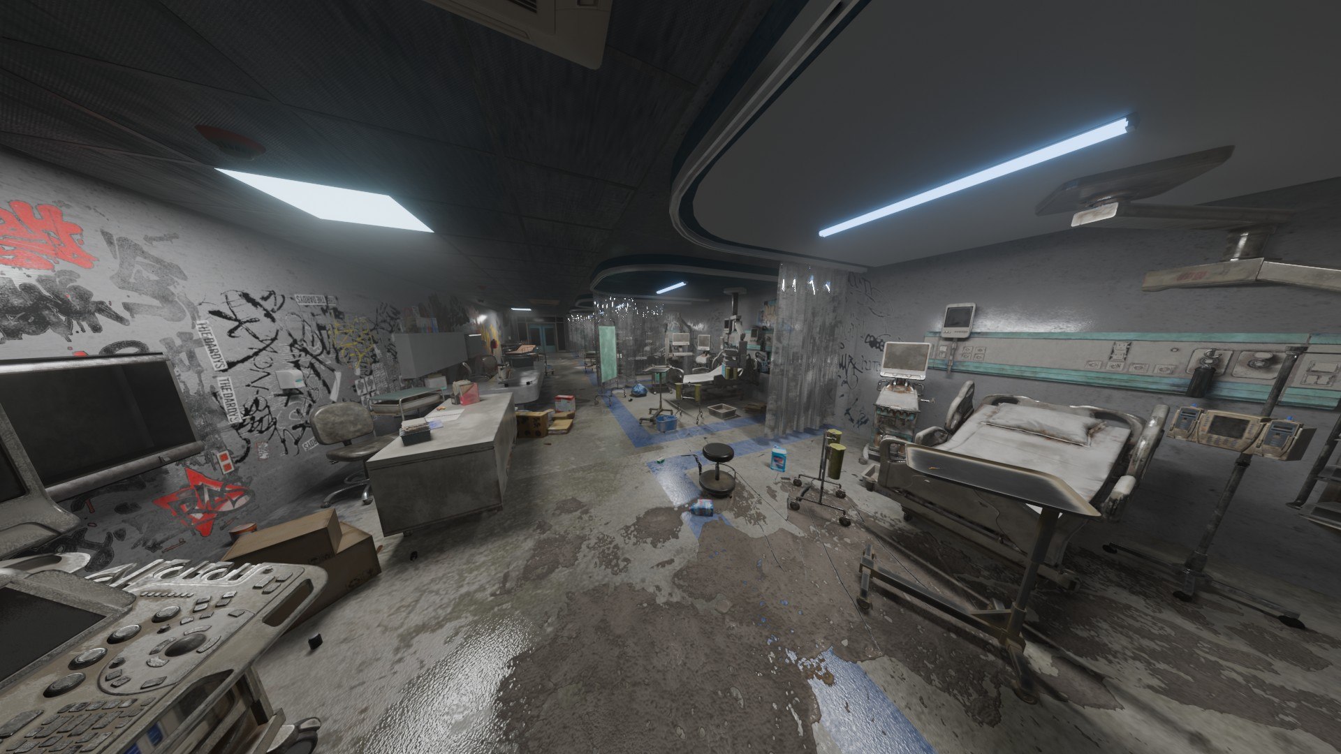 Hospital Wardroom 3D Model - TurboSquid 2257791