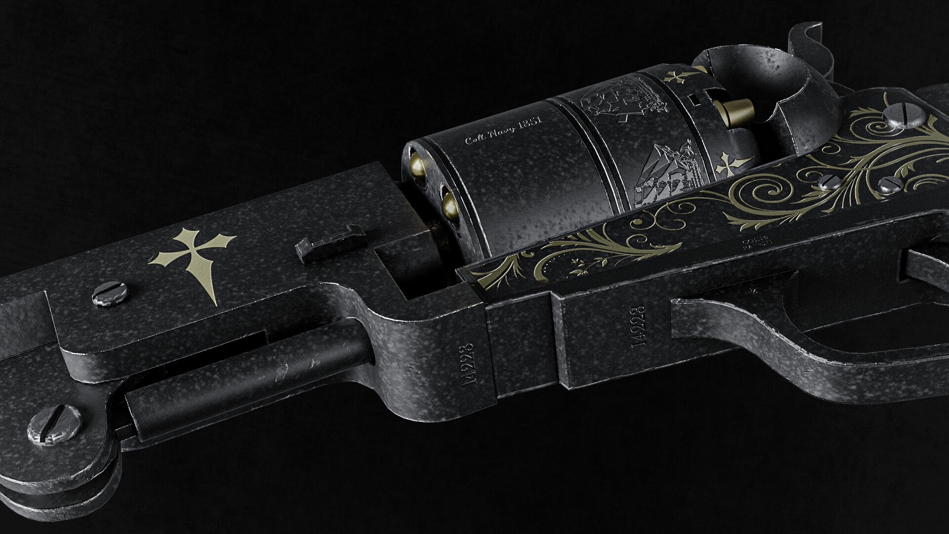 Exorcist Revolver 3D - TurboSquid 2257156