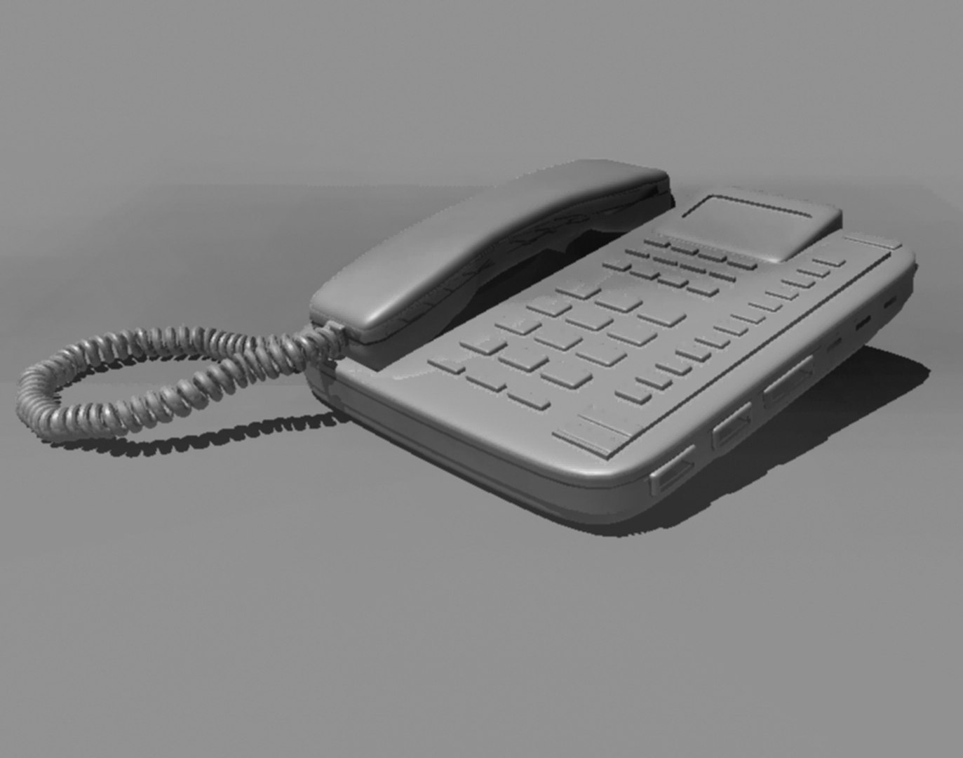 Telephone 3d Model