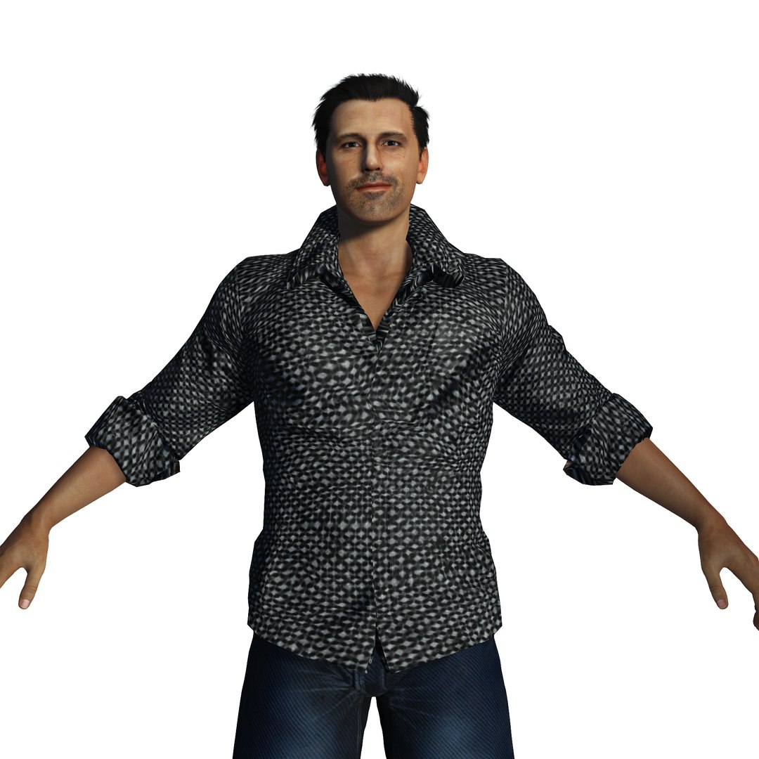 3D Model Ben Affleck C4D - TurboSquid 1932111