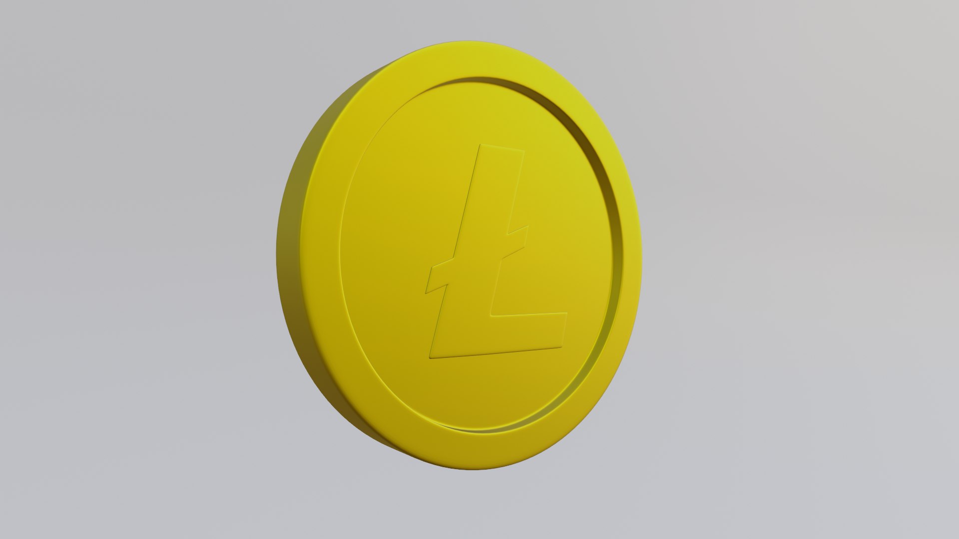 3D Litecoin - TurboSquid 1914349
